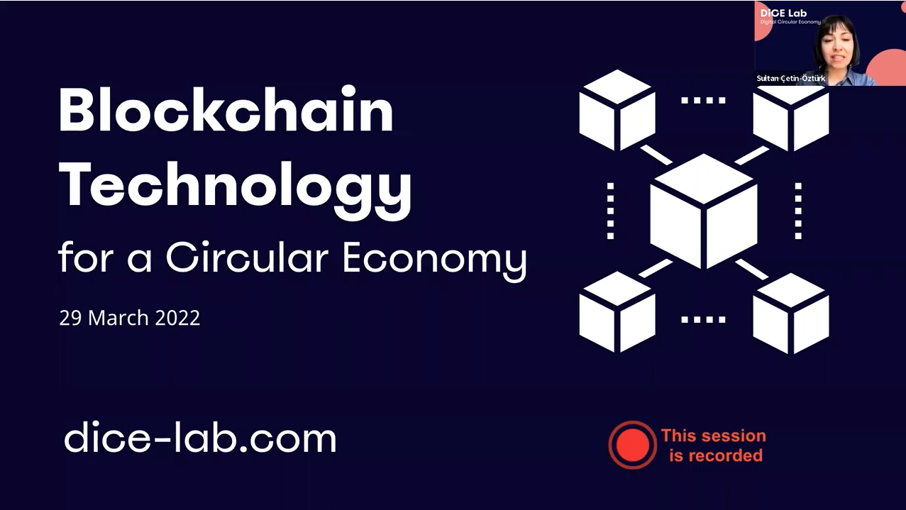 Blockchain for a Circular Economy